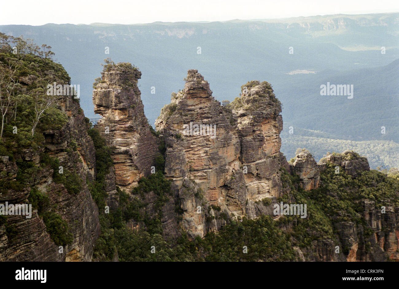 Three Sisters rock formation (Australia Stock Photo - Alamy