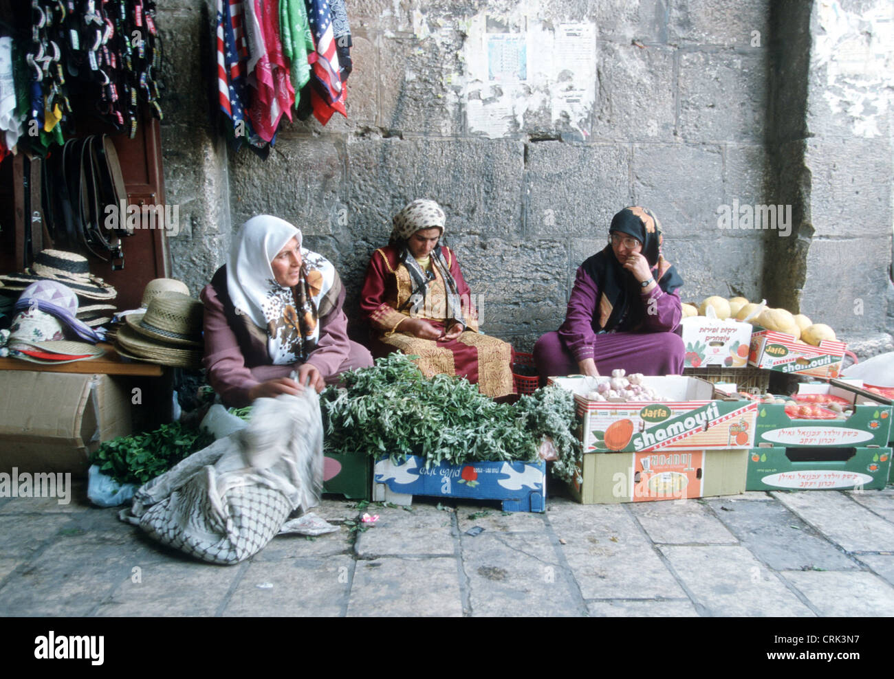 Trading in the Old City of Jerusalem Stock Photo - Alamy