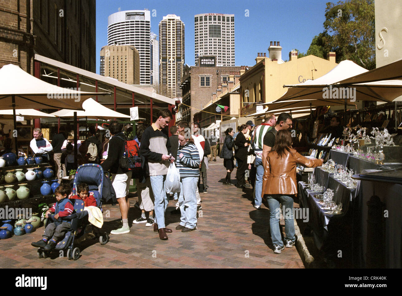 The Rocks area in Sydney (Australia Stock Photo - Alamy