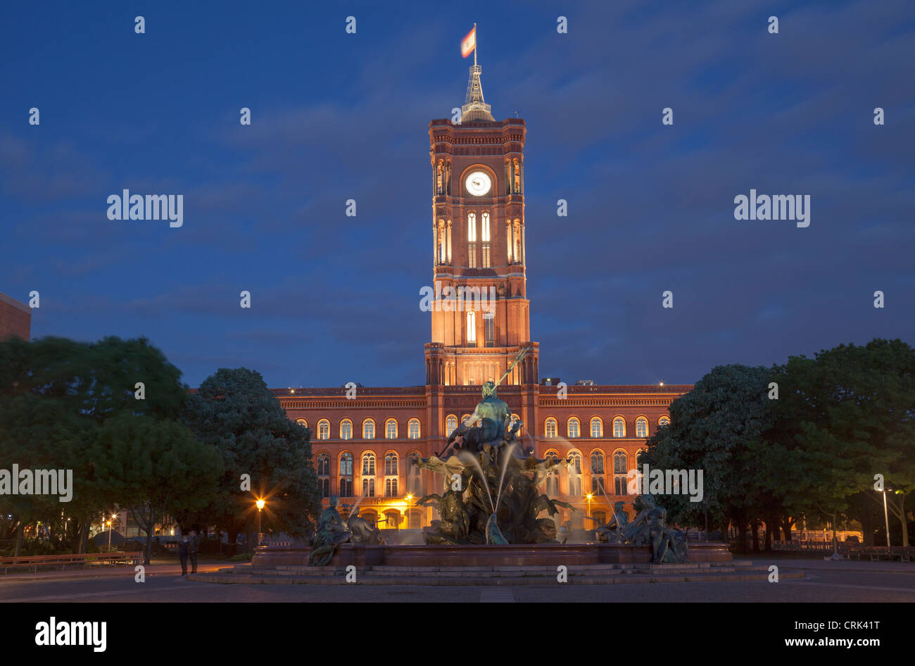 Rotes Rathaus, Berlin, Germany Stock Photo - Alamy
