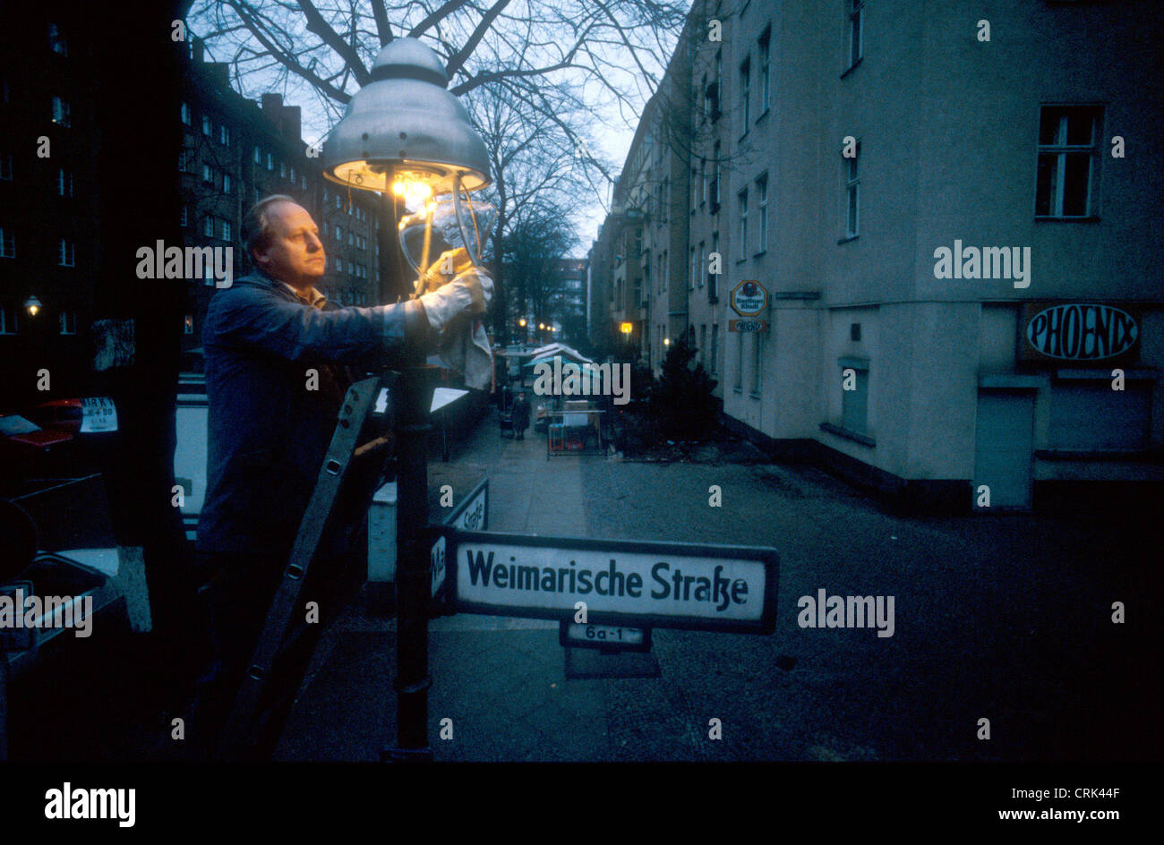 Lamplighter hi-res stock photography and images - Alamy