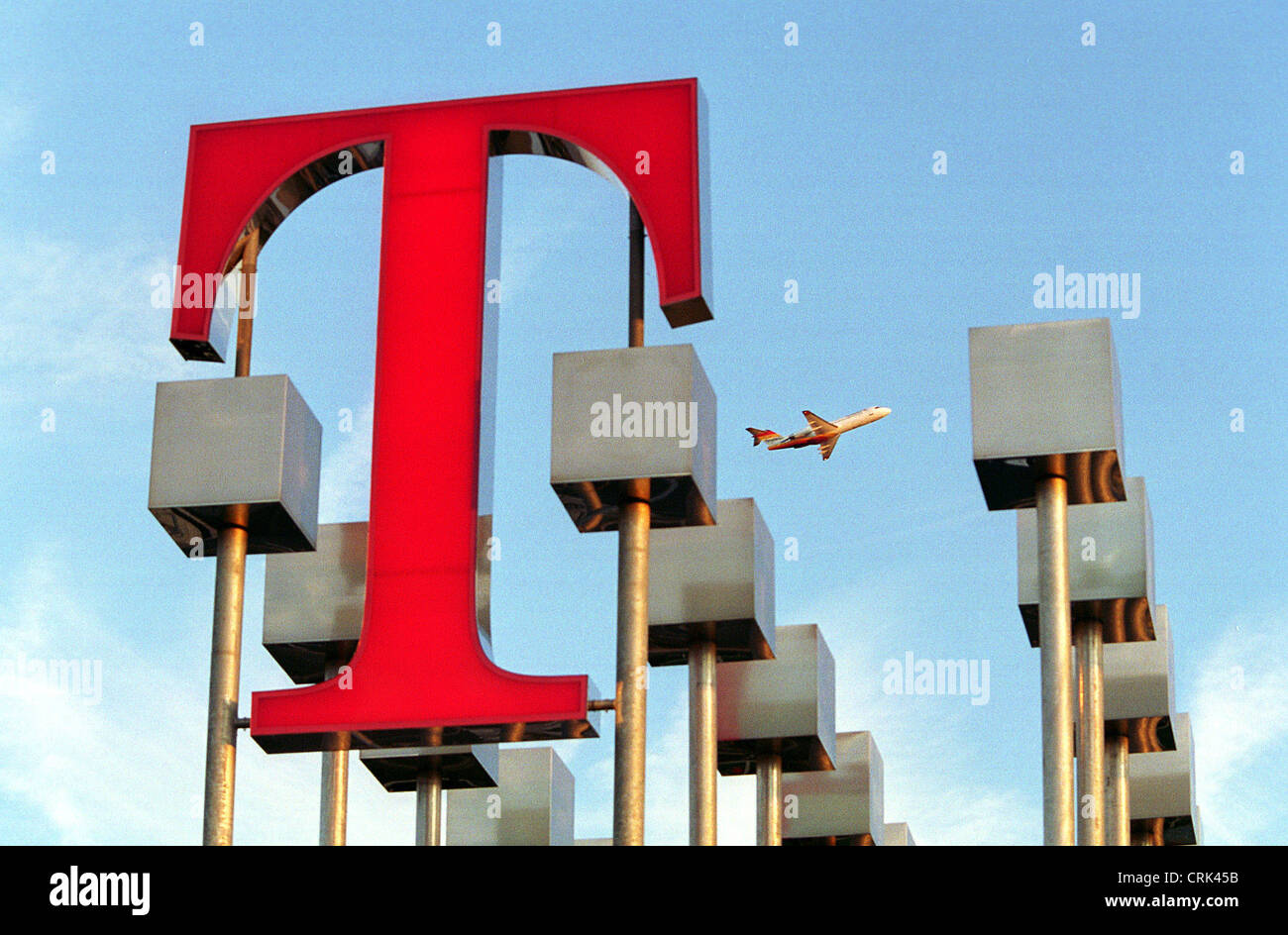 Logo of Deutsche Telekom AG Stock Photo - Alamy