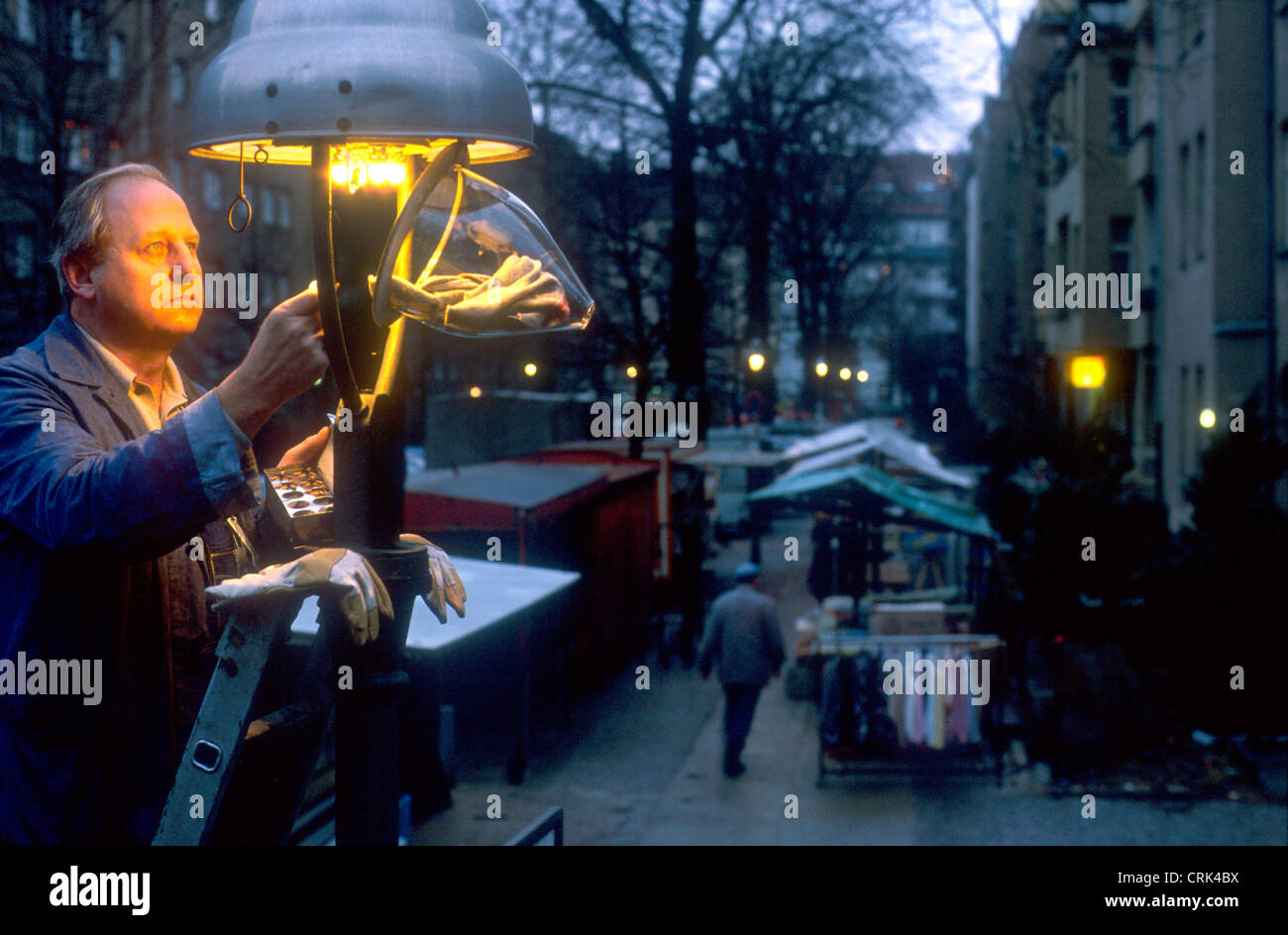 Lamplighter hi-res stock photography and images - Alamy