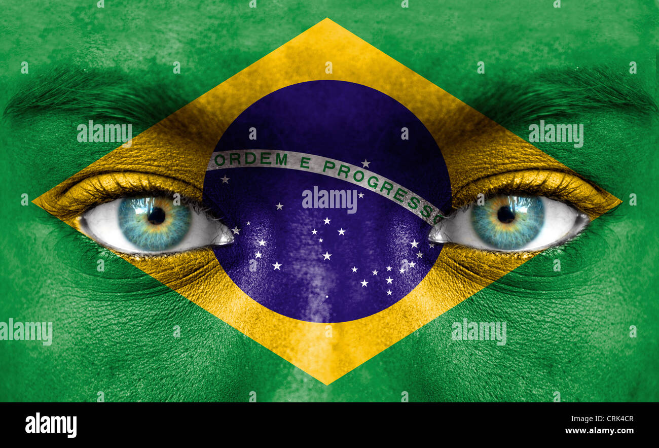 Brazil Flag Eye
