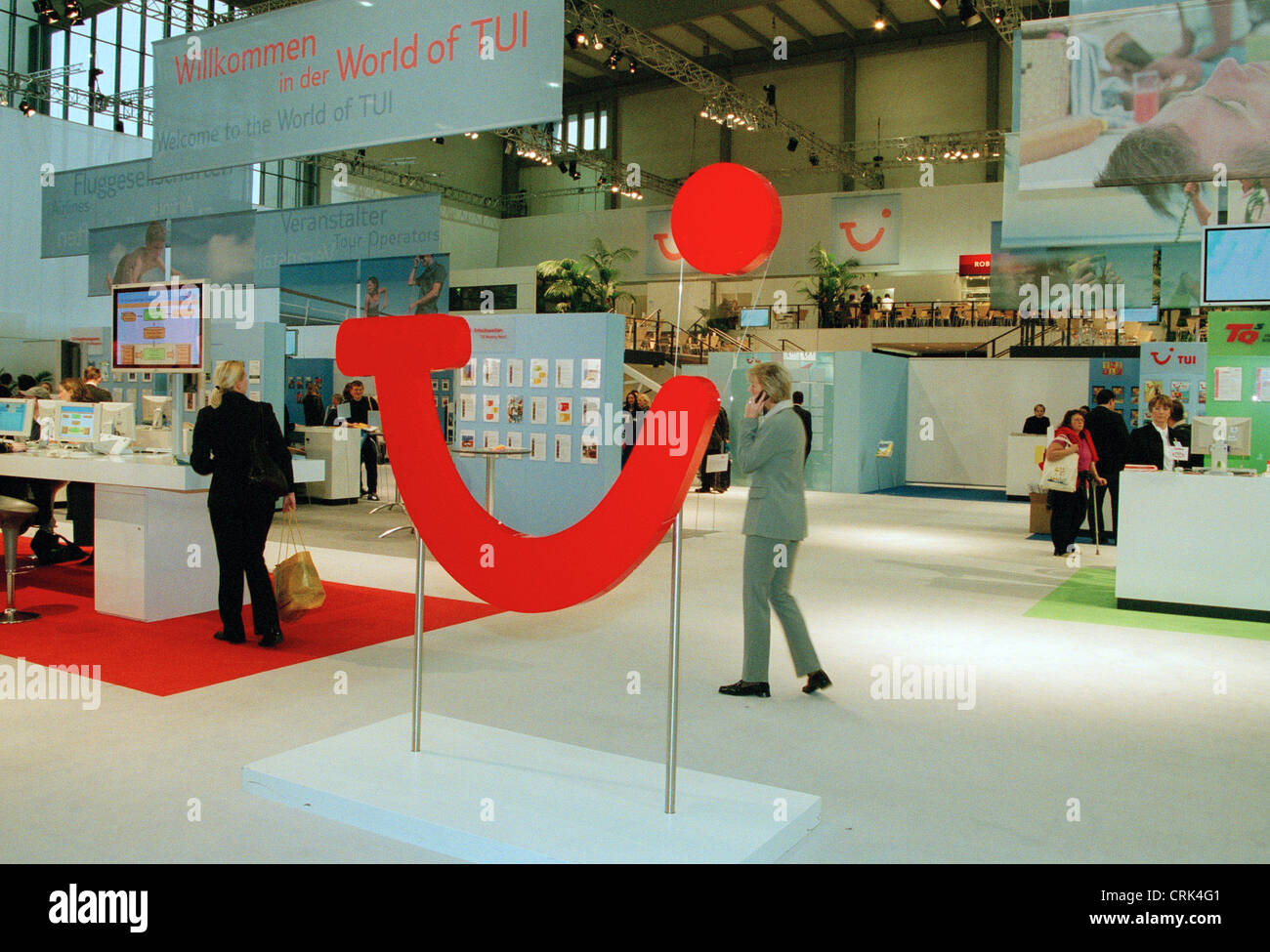 Booth TUI at the International Tourism Boerse Stock Photo - Alamy