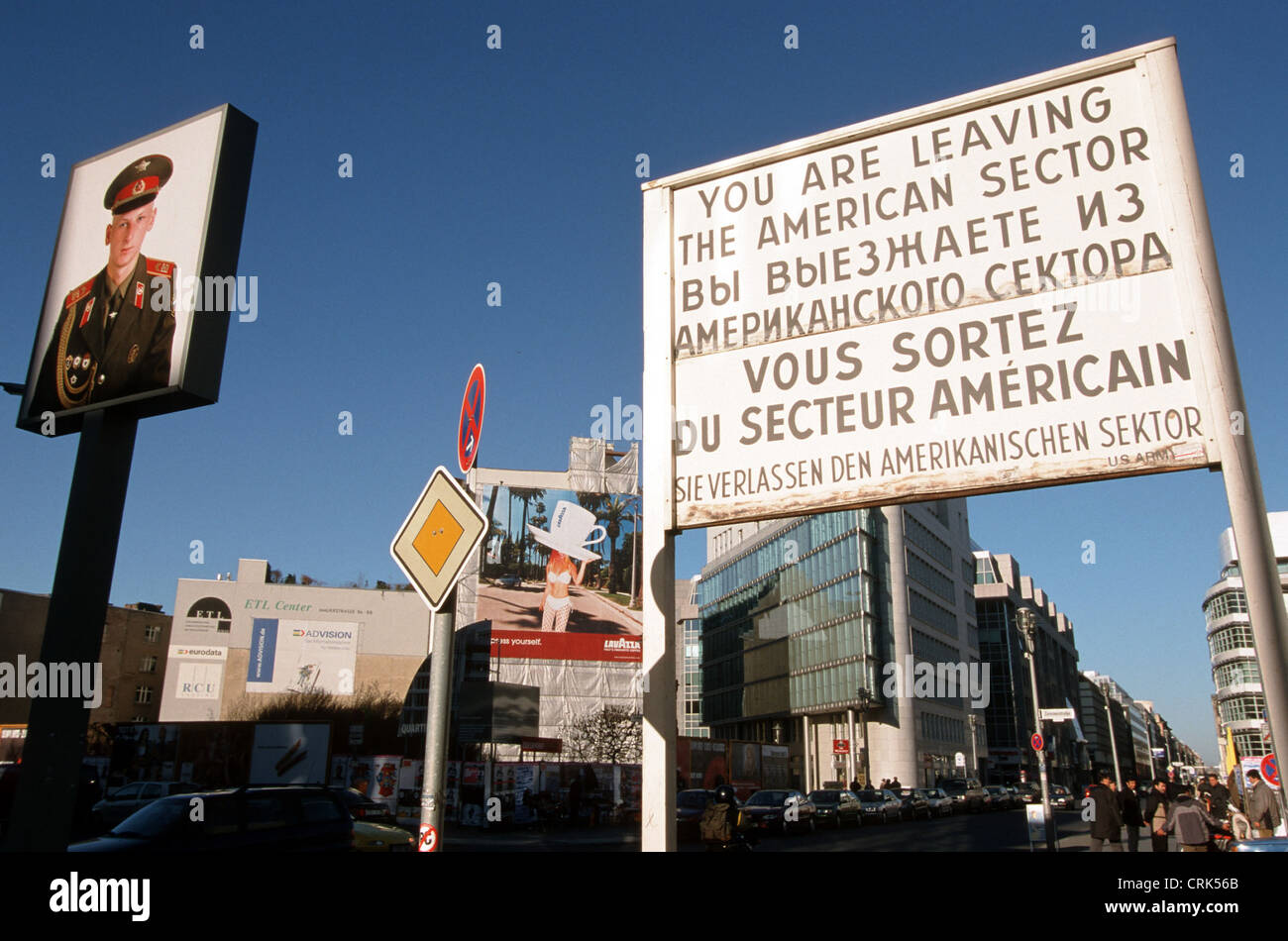 Allied checkpoint charlie hi-res stock photography and images - Alamy