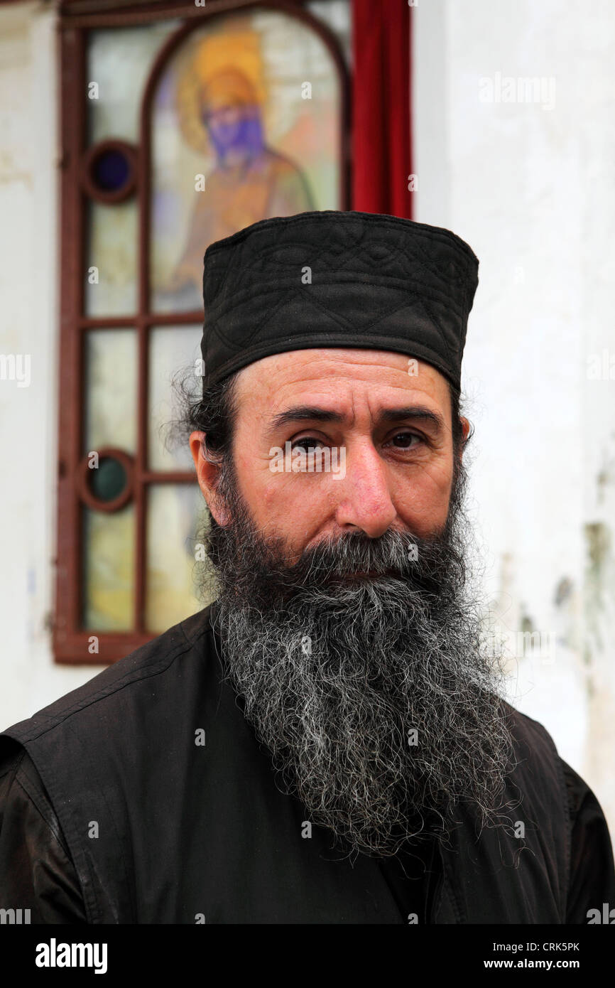 Eastern orthodox monk athos hi-res stock photography and images - Alamy