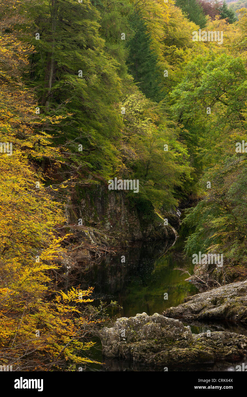 the Pass of Killiecrankie and the River Garry, Perthshire, Scotland ...