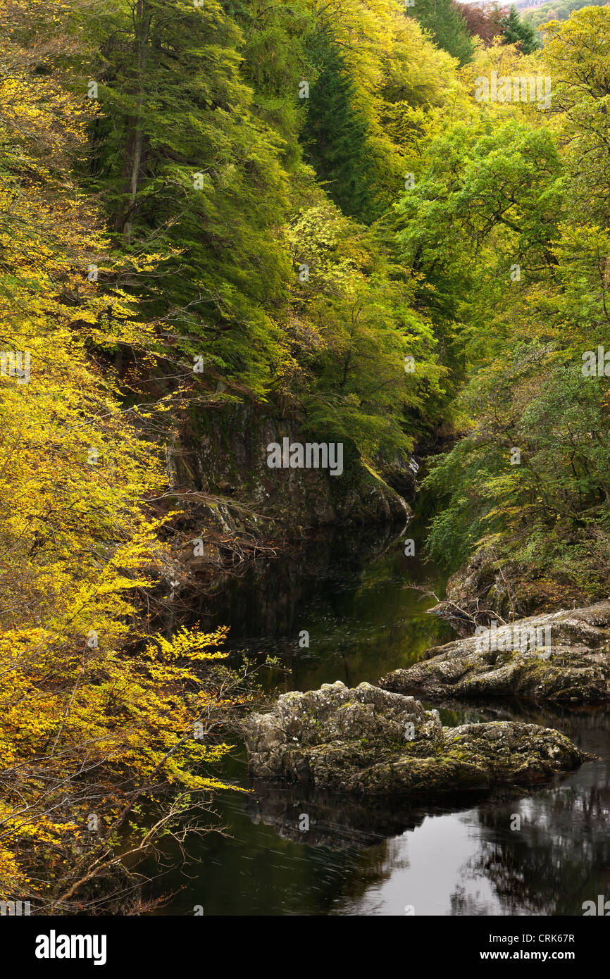 the Pass of Killiecrankie and the River Garry, Perthshire, Scotland ...