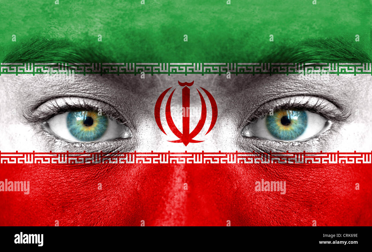 Face paint world map hi-res stock photography and images - Alamy