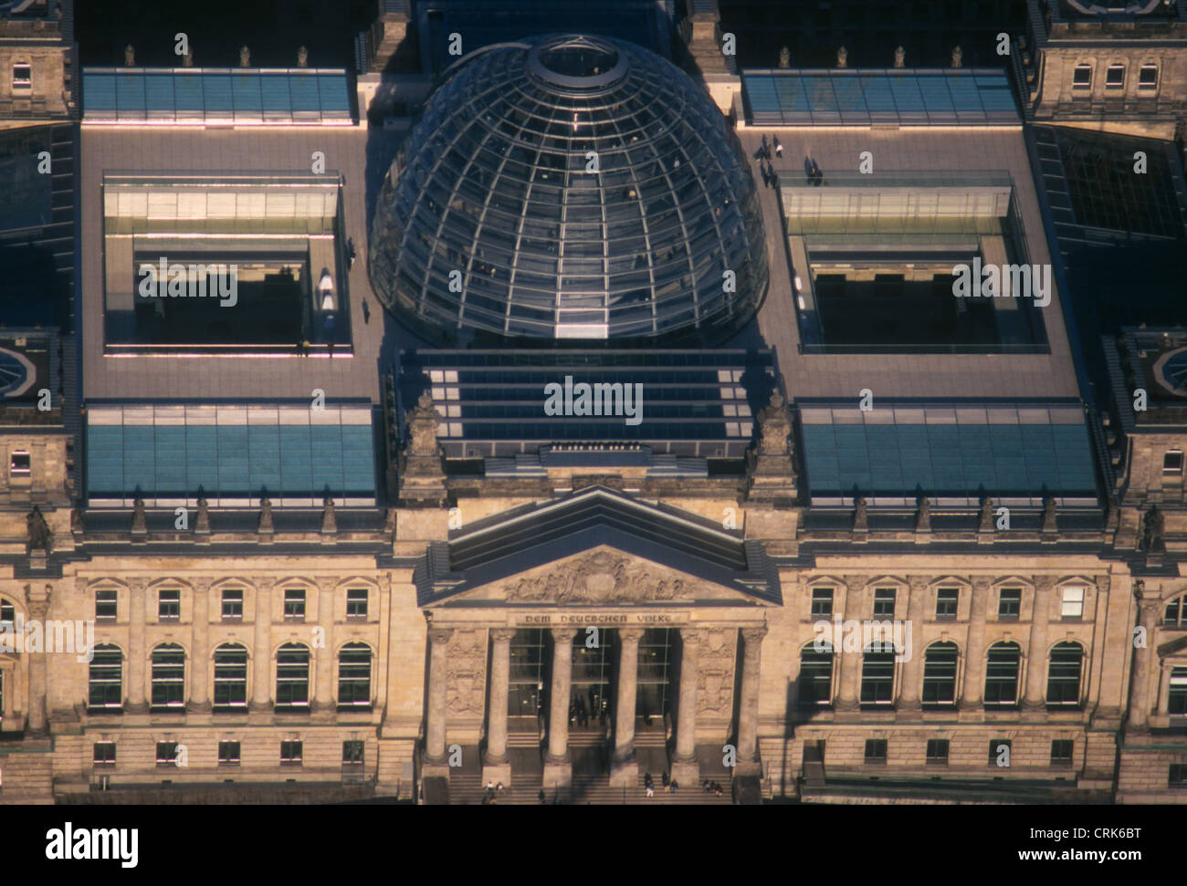 Berlin Reichstag, Aerial View Stock Photo - Alamy