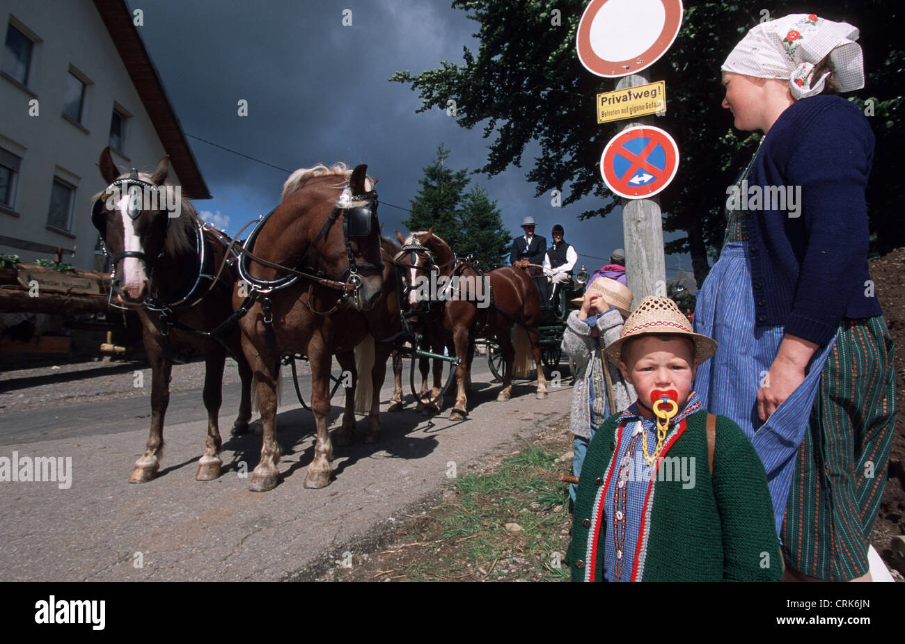 Parade in the Black Forest Stock Photo - Alamy