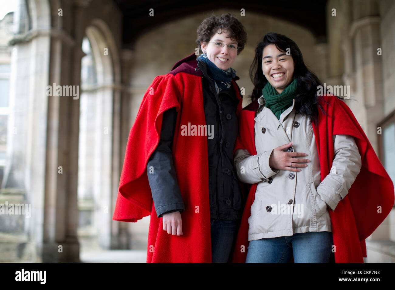 University students in traditional capes Stock Photo - Alamy