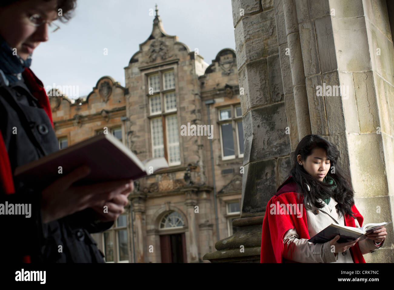 University students in traditional capes Stock Photo - Alamy