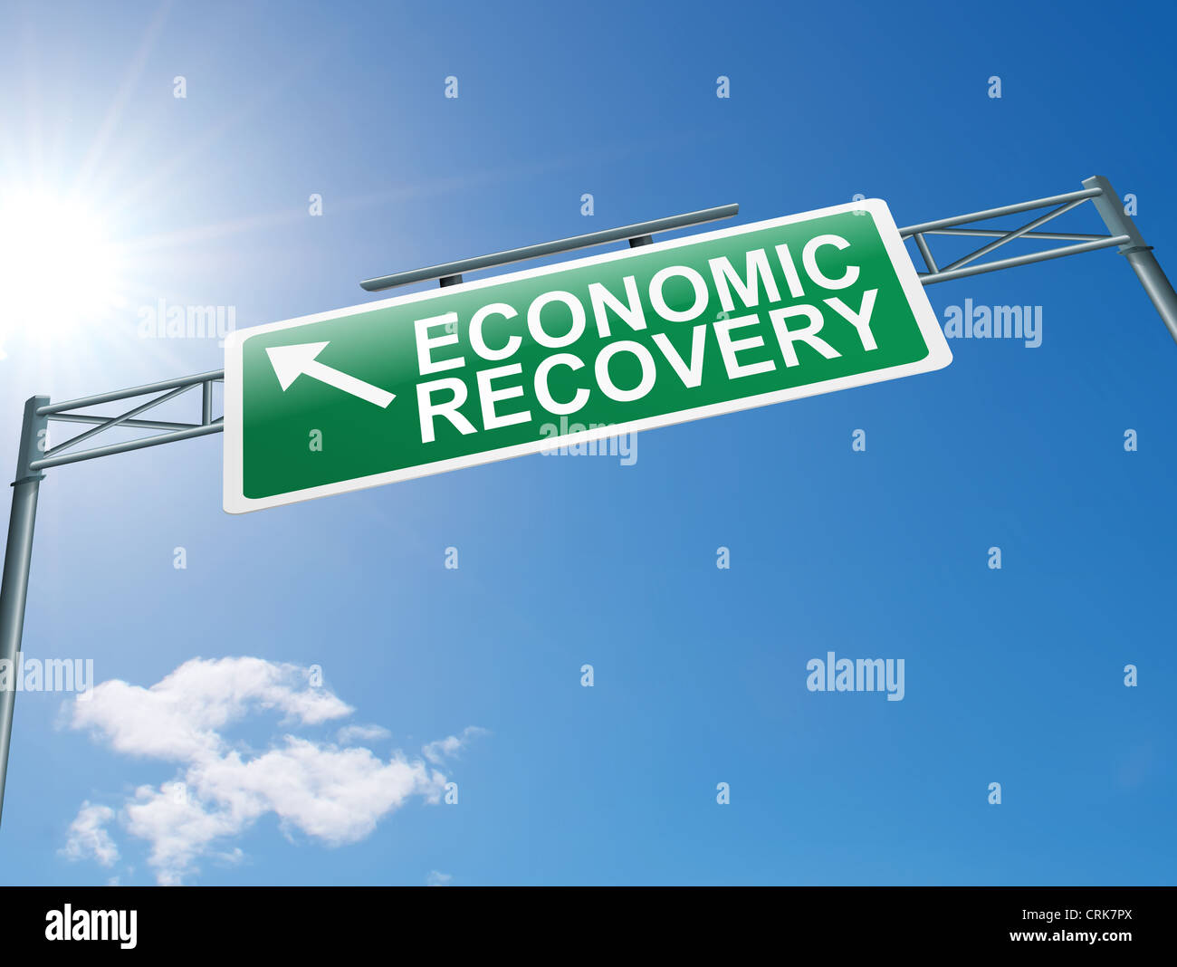 Economic recovery concept Stock Photo - Alamy