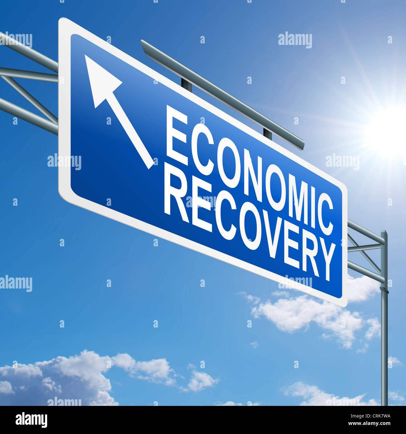 Economic recovery concept Stock Photo - Alamy