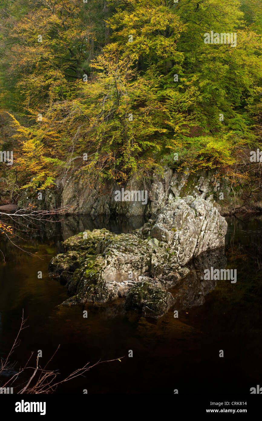 the Pass of Killiecrankie and the River Garry, Perthshire, Scotland ...