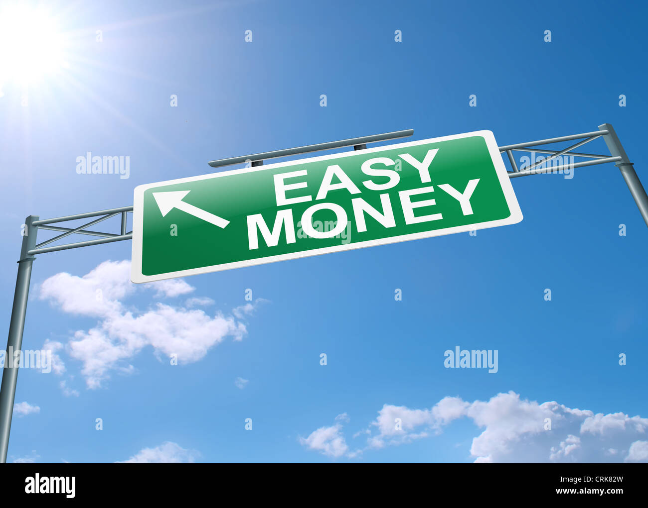 Easy money concept Stock Photo - Alamy