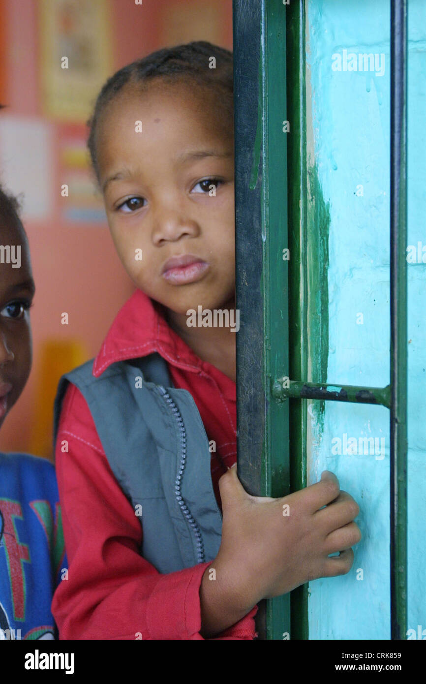 AIDS orphan in a kindergarten in Namibia Stock Photo - Alamy
