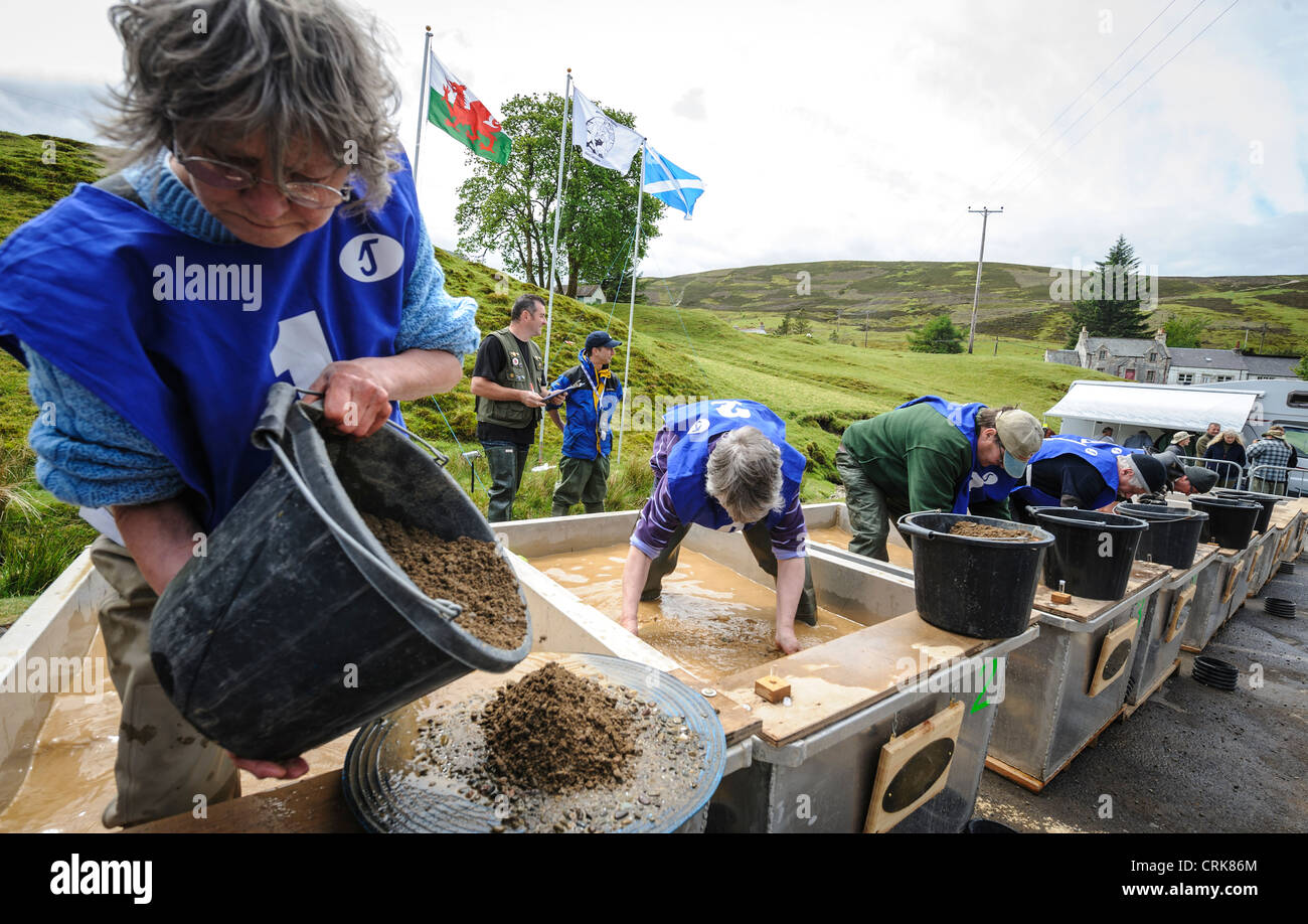 Gold Panning Wanlockhead High Resolution Stock Photography and Images ...