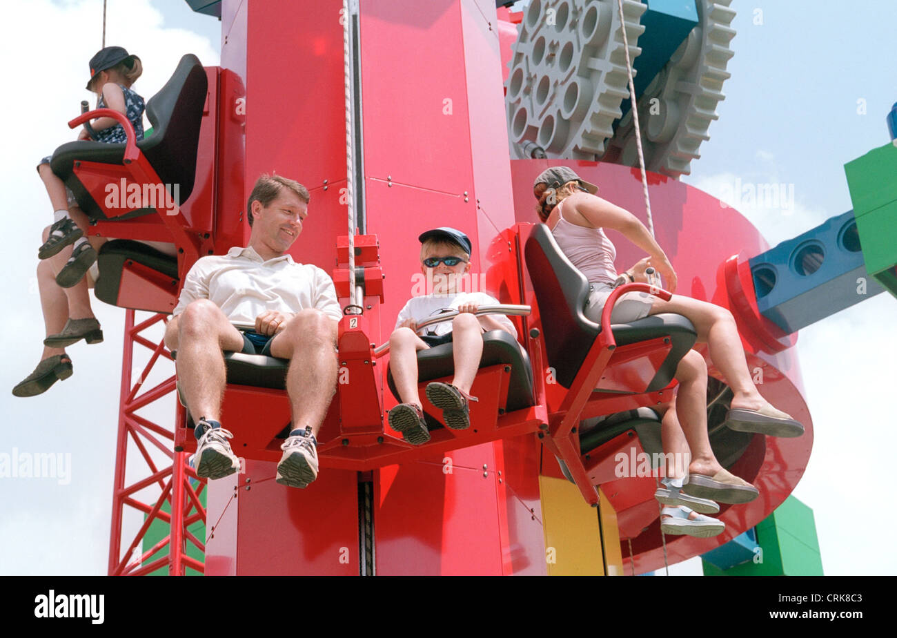 Chair for visitors in German Legoland Stock Photo - Alamy