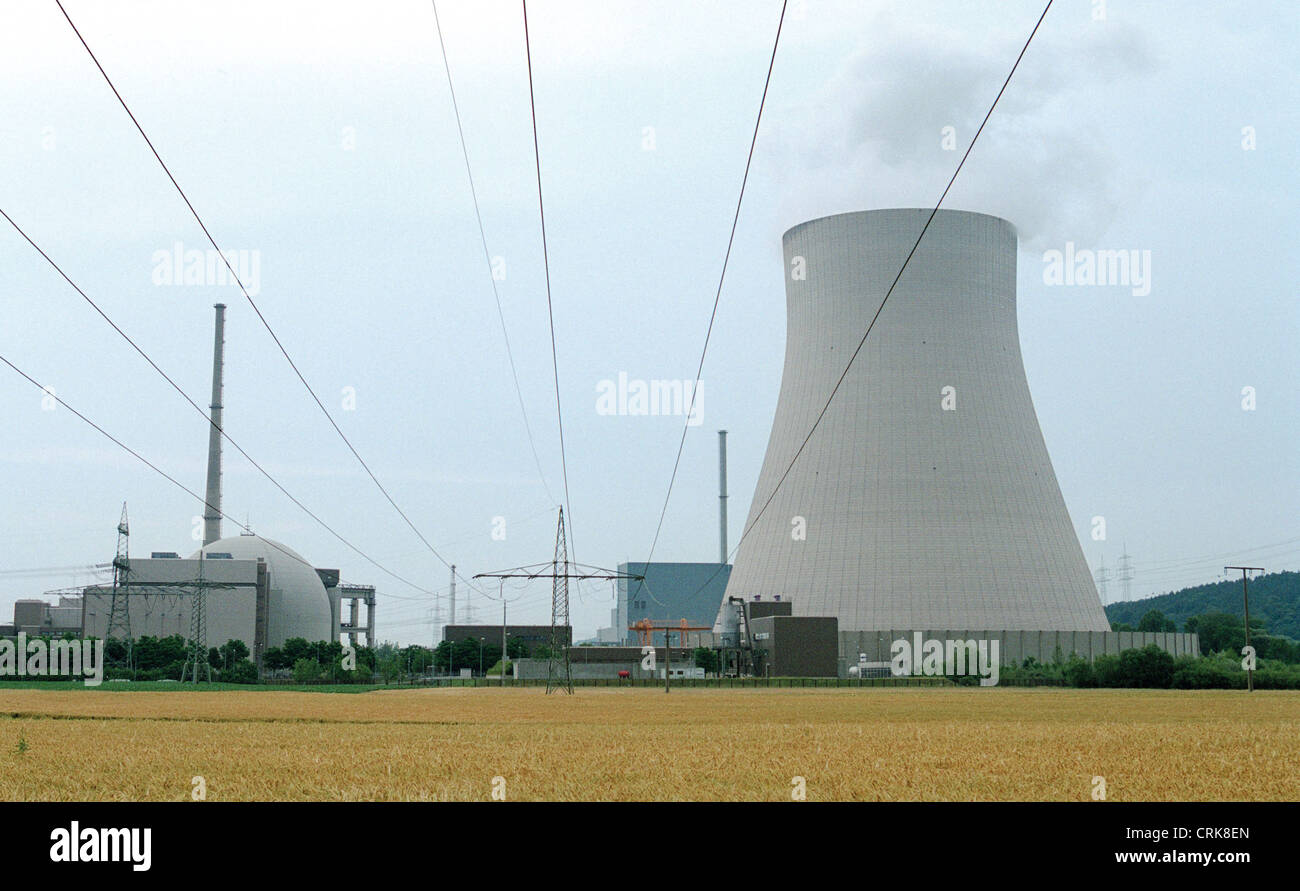 Isar nuclear power plant hi-res stock photography and images - Alamy