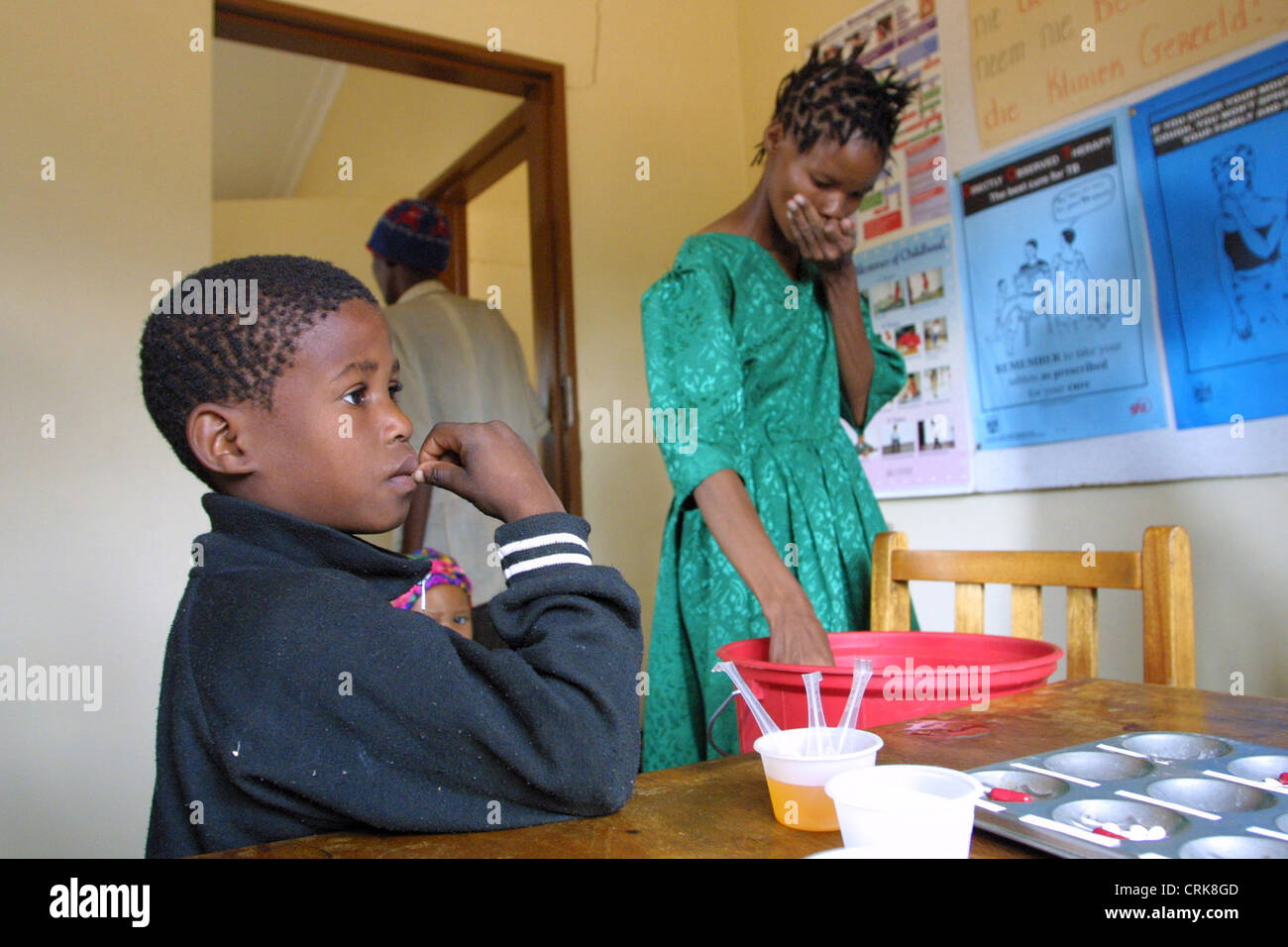 Medical care for AIDS patients (Namibia Stock Photo - Alamy