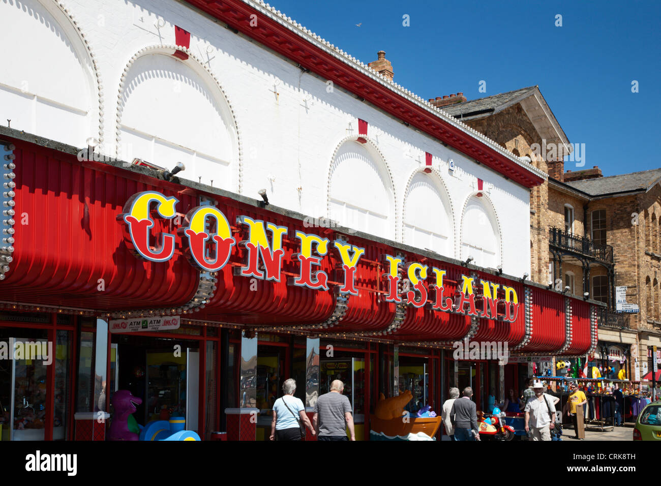 Amusement Arcade on Foreshore Road Scarborough North Yorkshire England ...