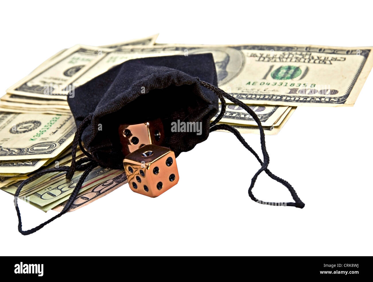 Dice and money hi-res stock photography and images - Alamy