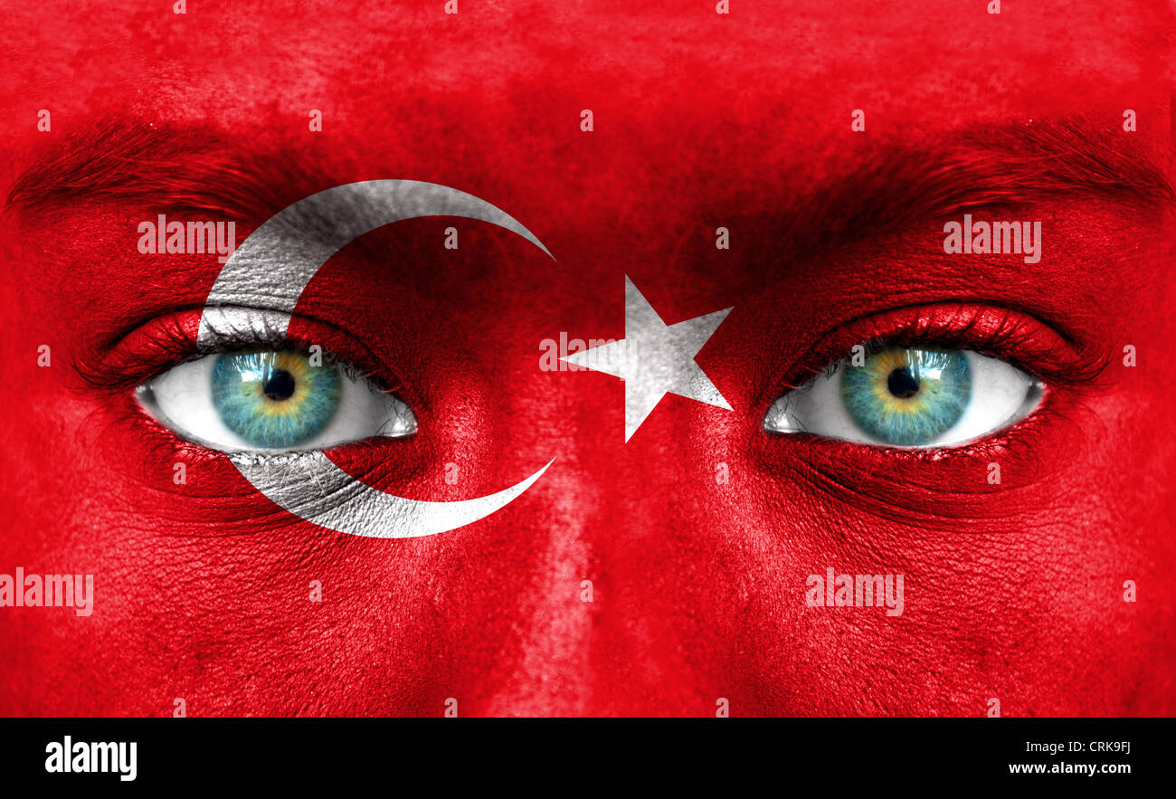 Turkey face paint hi-res stock photography and images - Alamy