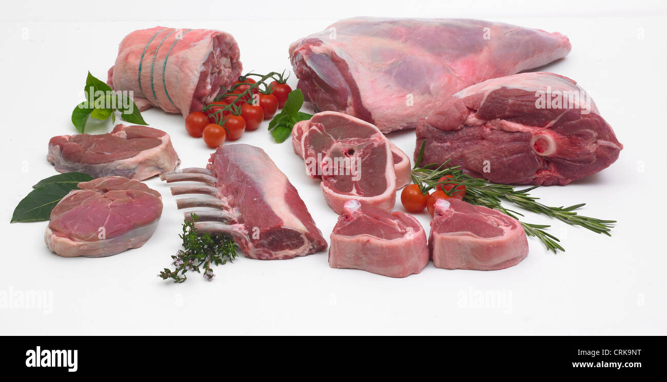 British lamb chops hi-res stock photography and images - Alamy