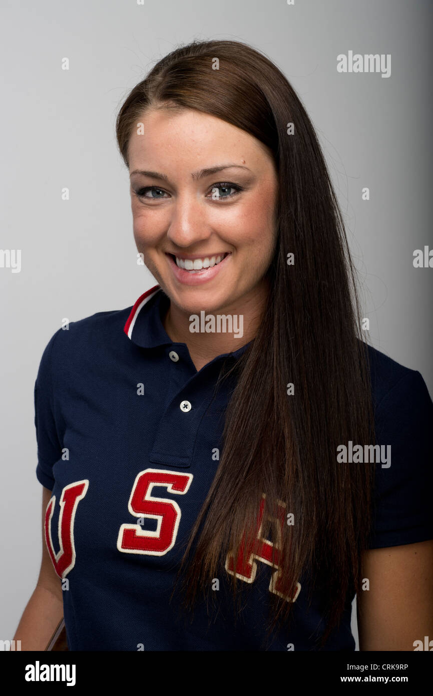 Shooting champion Corey Cogdell of Team USA Olympic Team poses at the ...