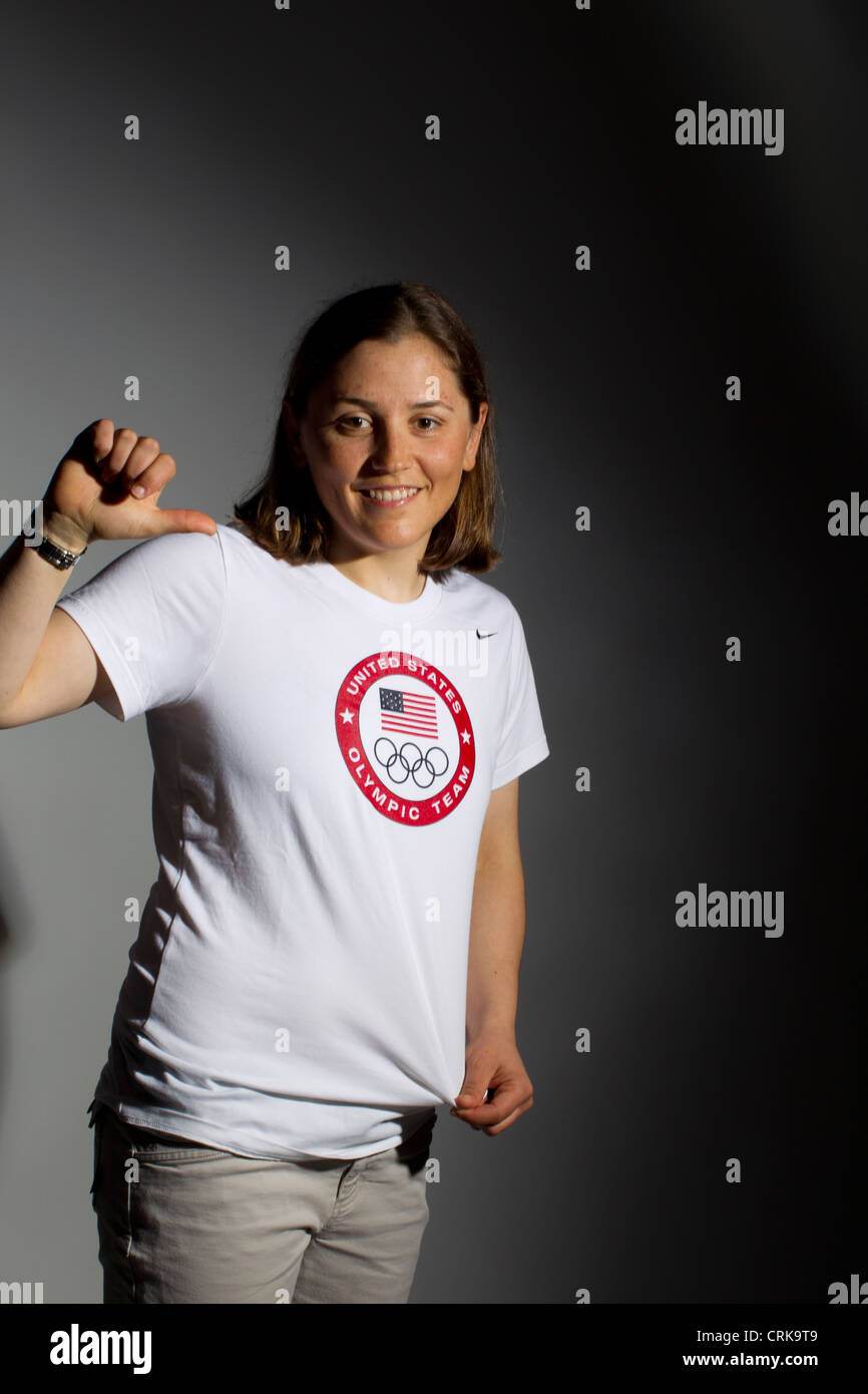 Team USA sailing champion Debbie Capozzi at the Team USA Media Summit ...