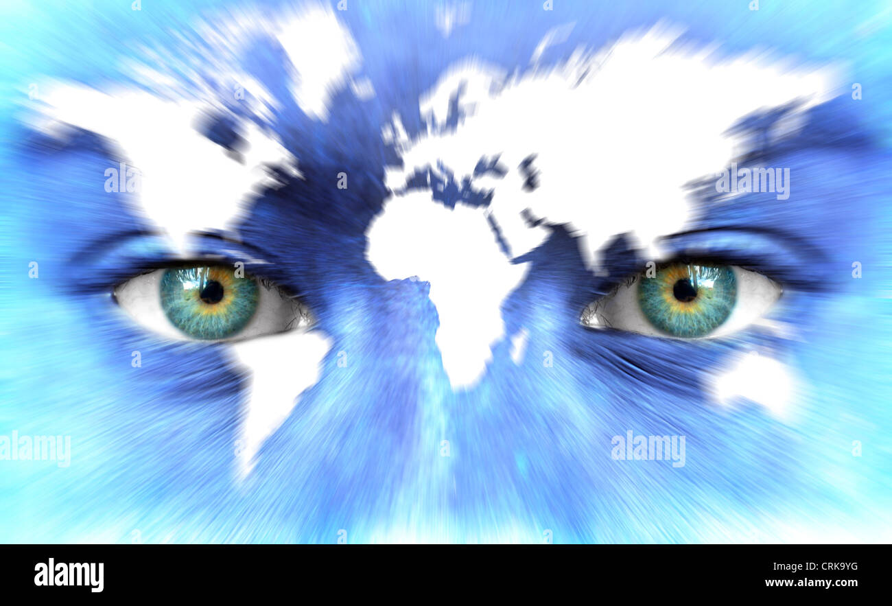 Second Life Face Map