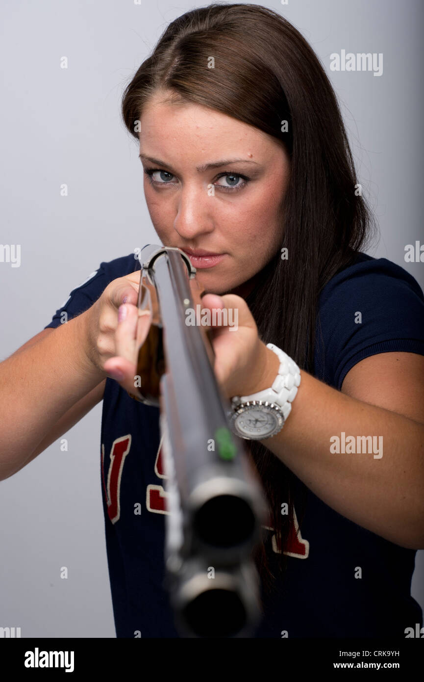 Olympic gold medalist shooter hi-res stock photography and images - Alamy
