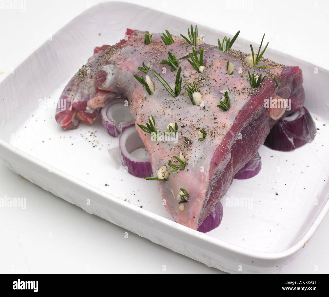 Raw cuts of lamb hi-res stock photography and images - Alamy