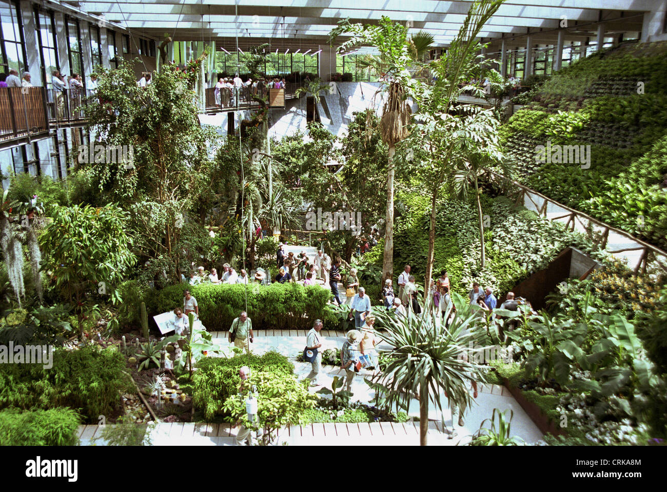Biosphere of the Federal Garden Show in Potsdam Stock Photo - Alamy