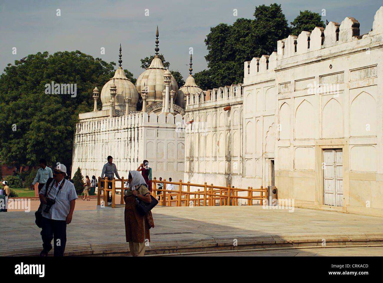 Moti masjid red fort hi-res stock photography and images - Alamy