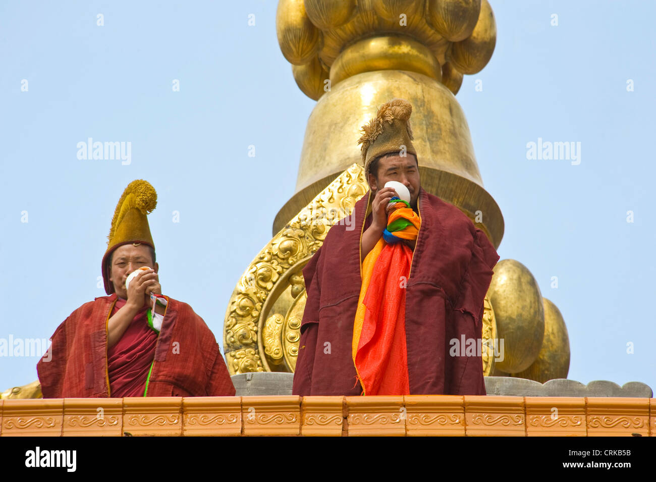 Gelukpa temple hi-res stock photography and images - Alamy