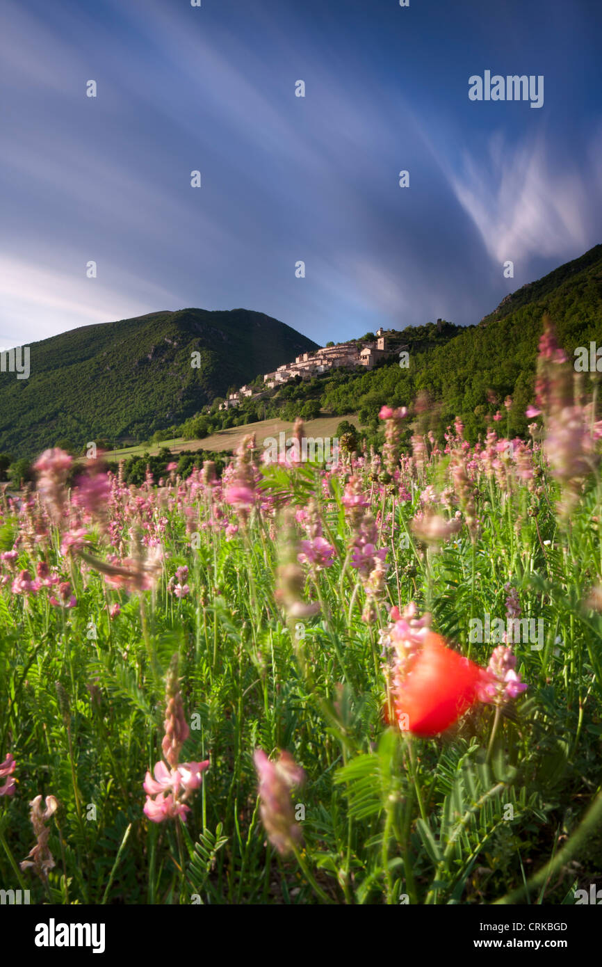 the village of Campi, Valnerina, Umbria, Italy Stock Photo - Alamy
