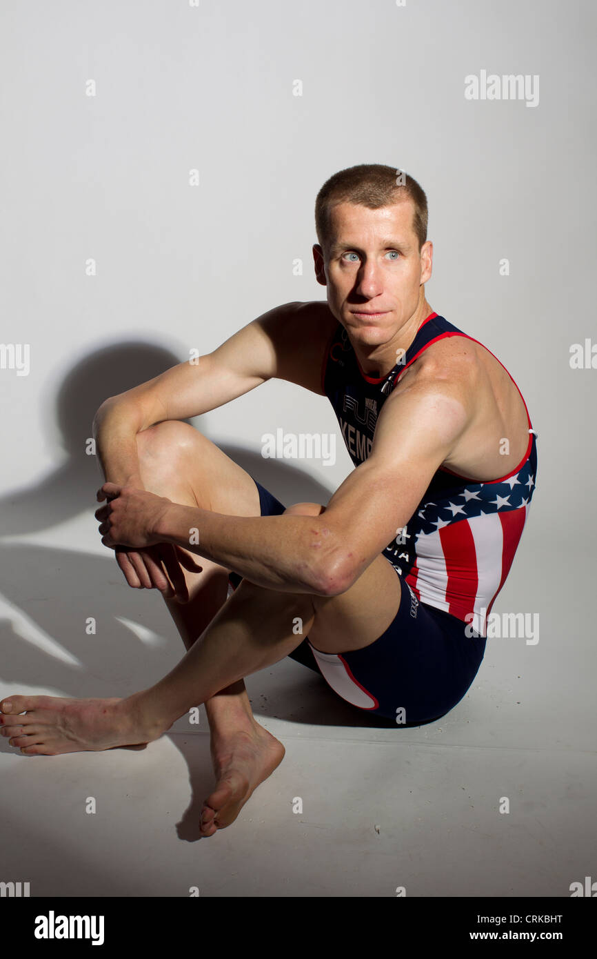 Triathlete hunter kemper hi-res stock photography and images - Alamy