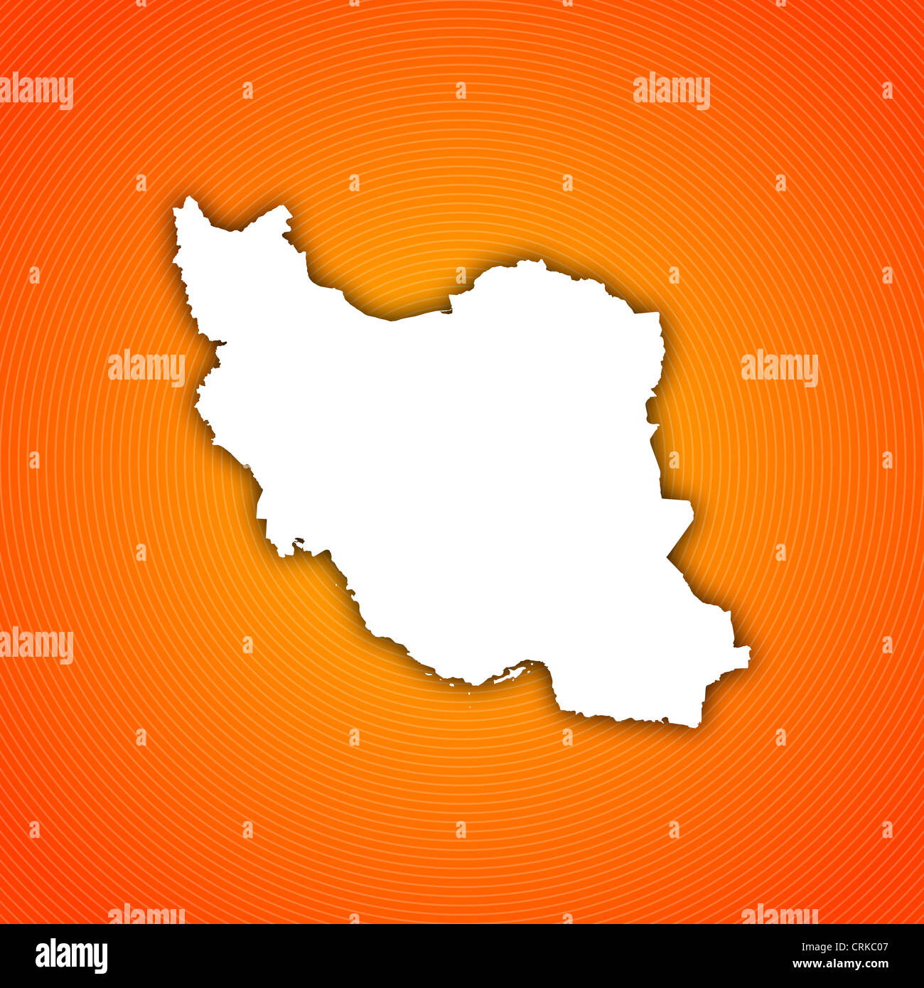Political map of Iran with the several provinces Stock Photo - Alamy