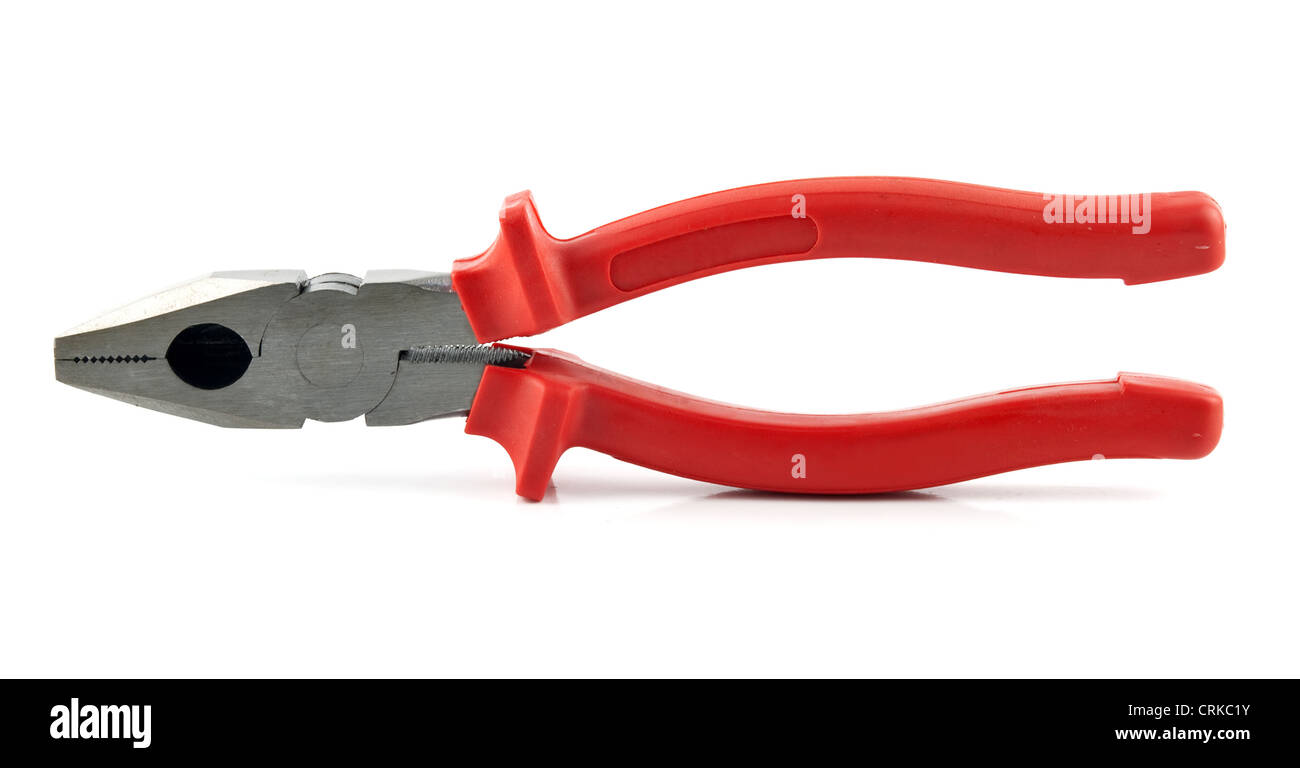 pliers isolated on white Stock Photo - Alamy
