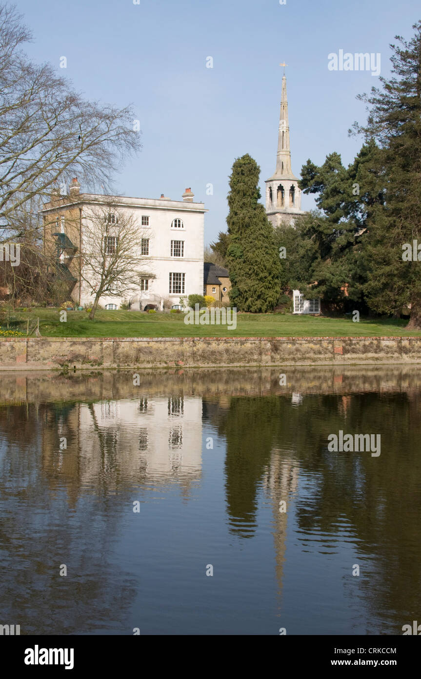 The spire of St.Peter's Church at Wallingford,Oxfordshire,Britain Stock ...