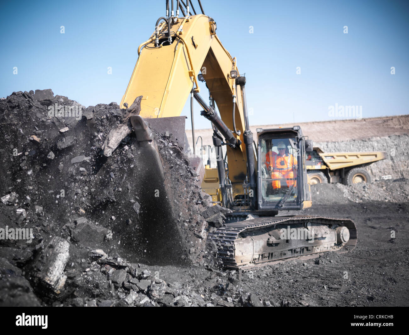 Powerful digger hi-res stock photography and images - Alamy