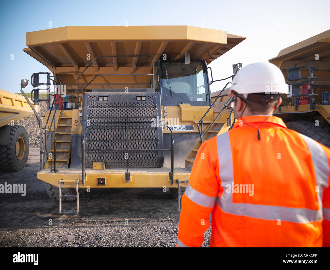 Mining worker helmet hi-res stock photography and images - Alamy