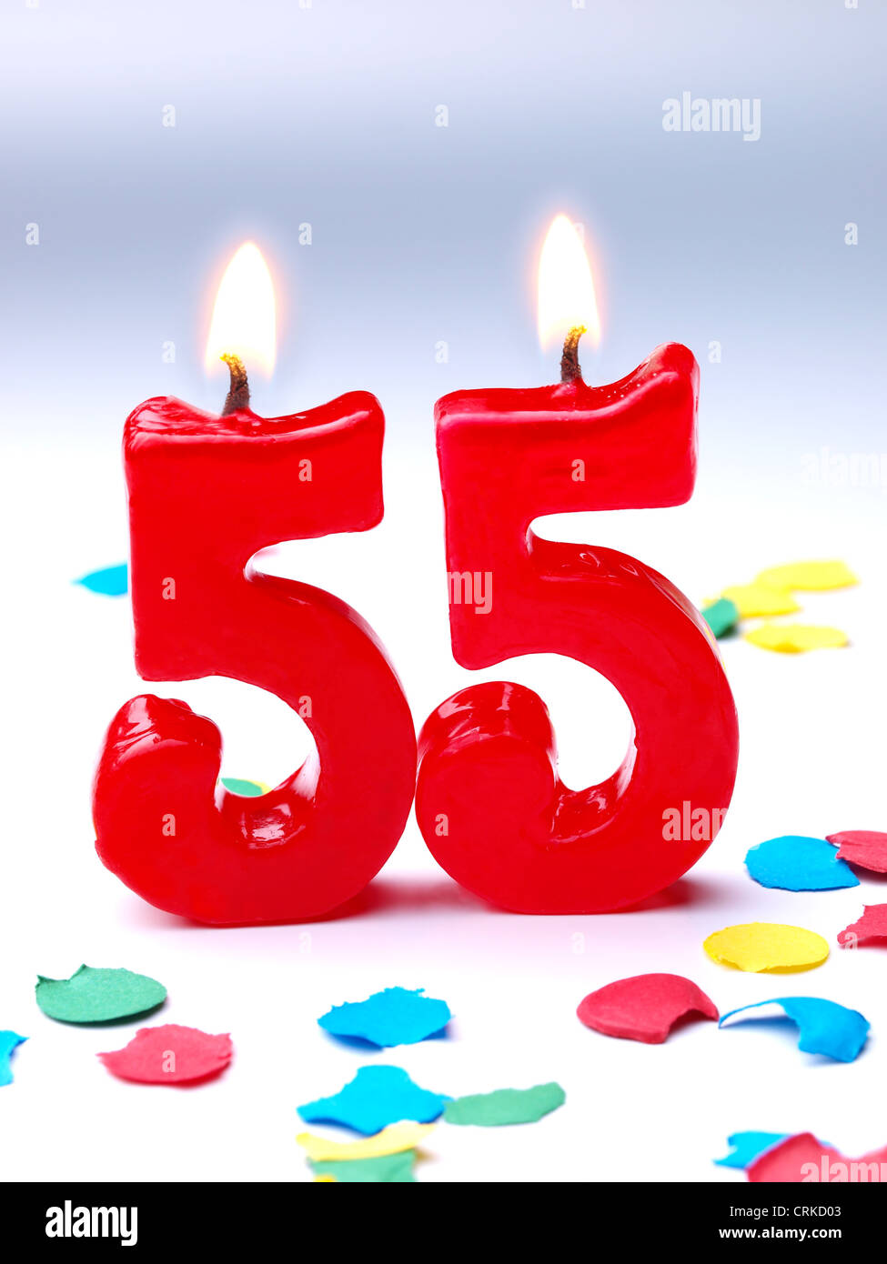 Birthday cake candles number fifty hi-res stock photography and images ...