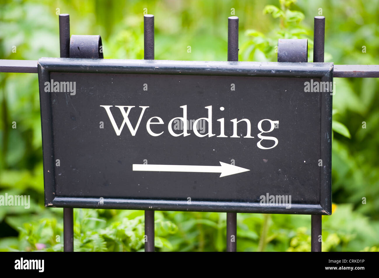 Sign Arrow Wedding