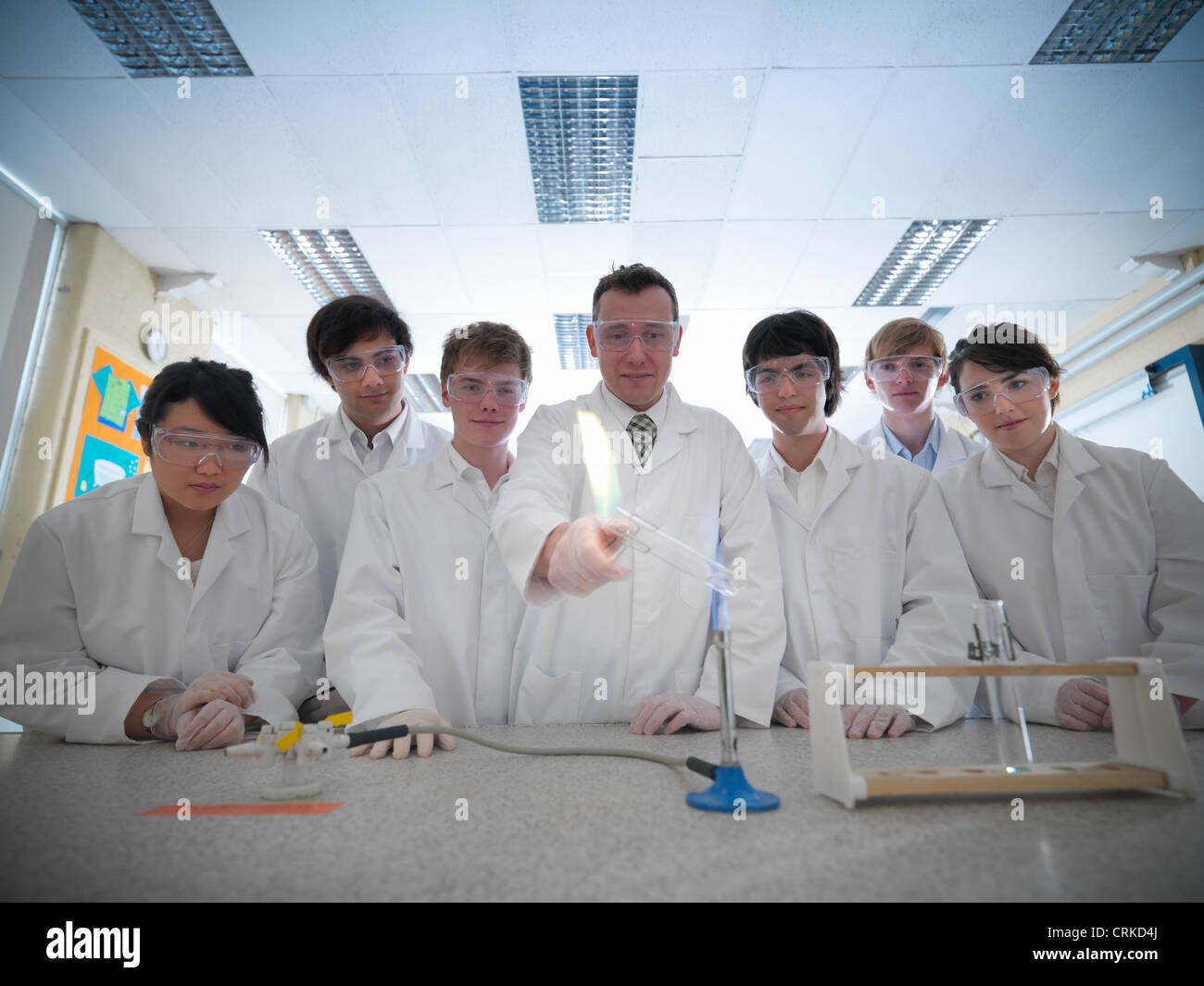 Middle School Classroom Teacher High Resolution Stock Photography and ...