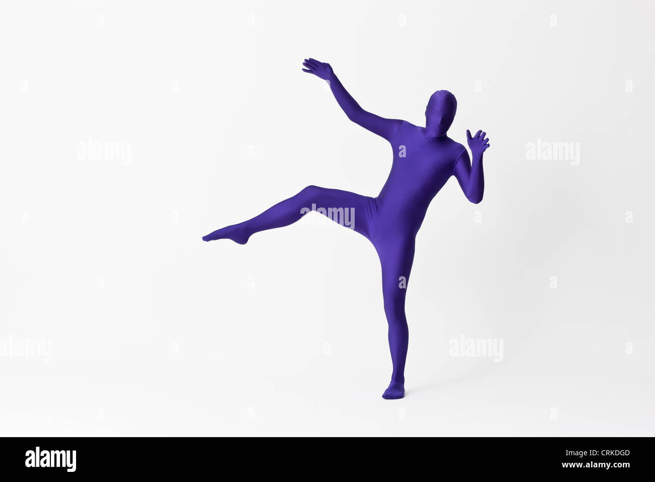 Man in bodysuit posing Stock Photo - Alamy